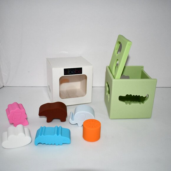 Elbebe | Toys | Elbebe Silicone Shape Matching Blocks Set | Poshmark